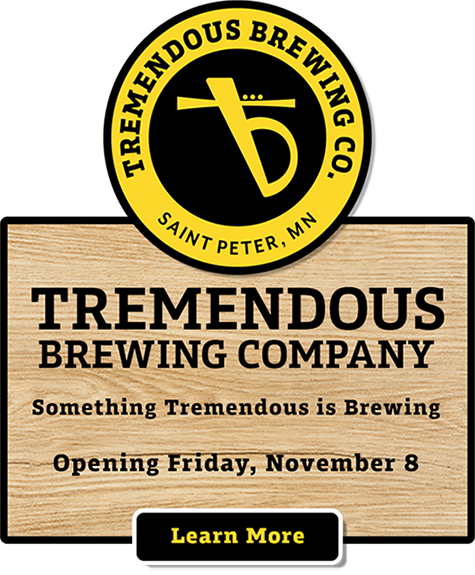 Tremendous Brewing | Tremendous Brewing located in St. Peter, Minnesota